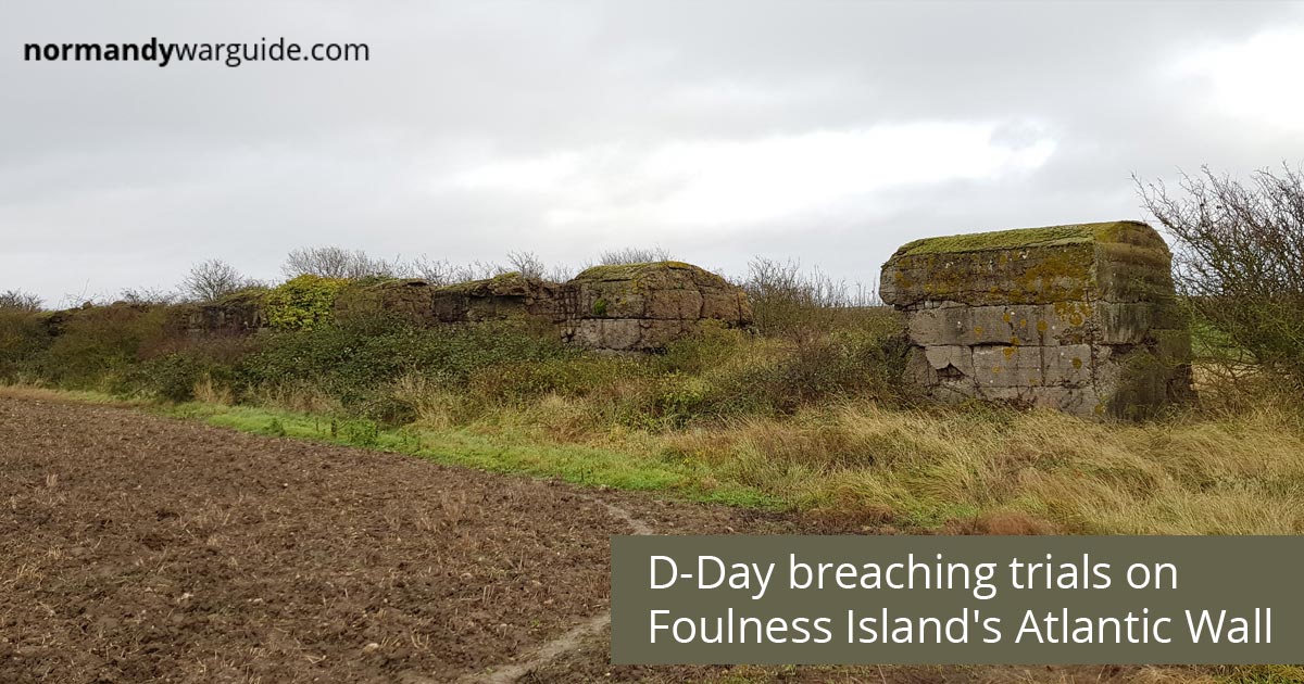 Foulness Island: The Replica Atlantic Walls Built to Prepare for D-Day ...
