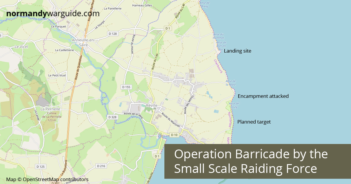 Operation Barricade by the Small Scale Raiding Force » Normandy War Guide