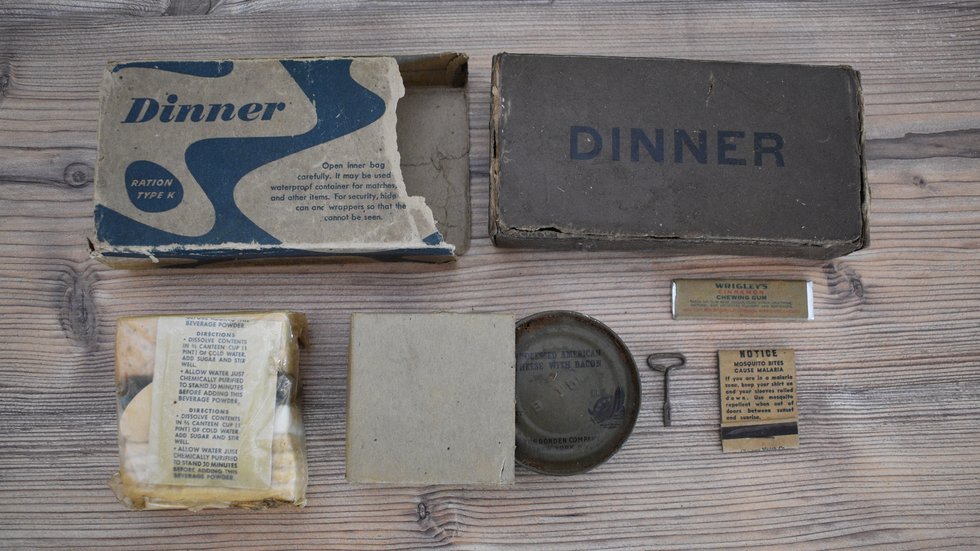 History and Contents of the American WW2 K-Ration Dinner Unit ...