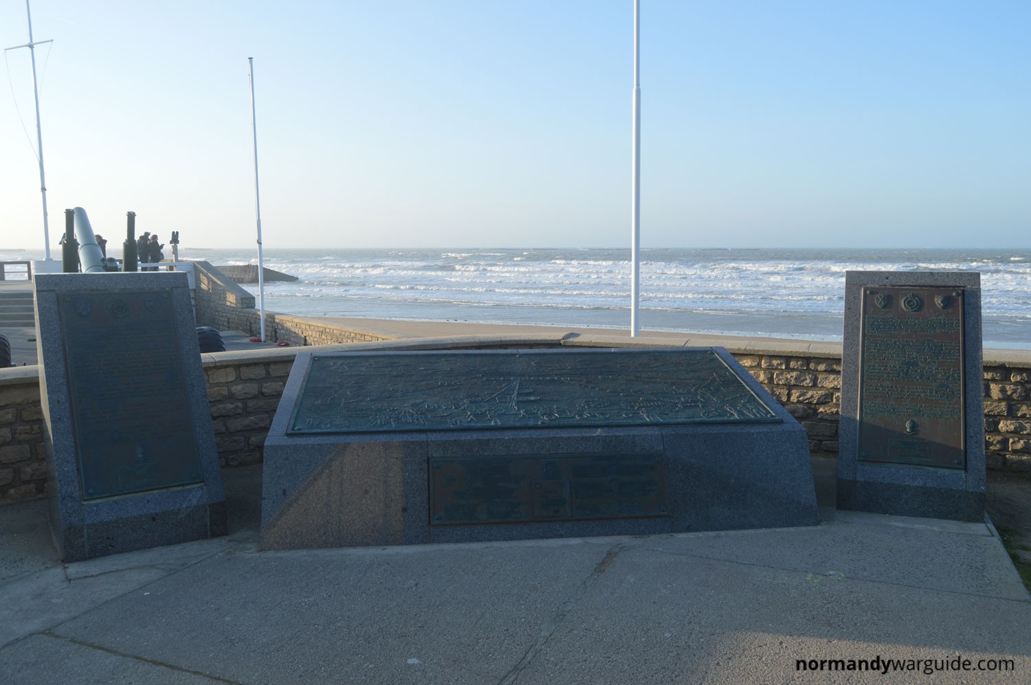 Arromanches Artificial Harbour Memorial » Normandy War Guide
