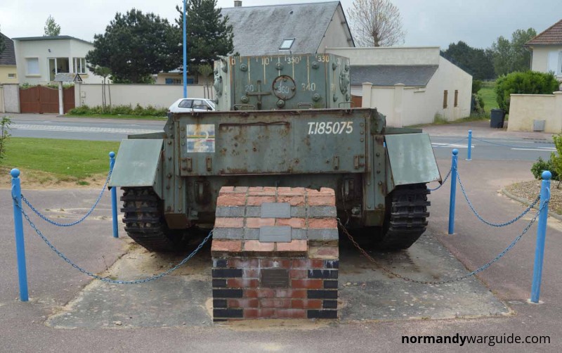 Churchill Tank Memorial » Normandy War Guide