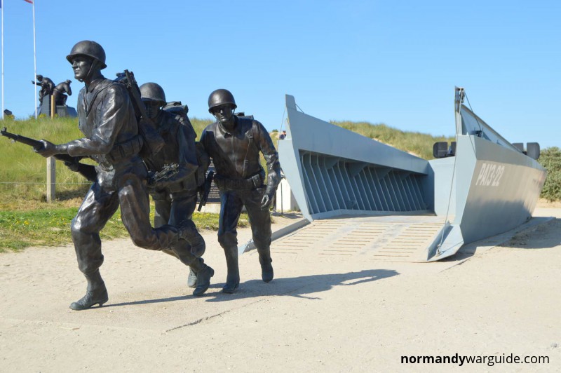 Higgins Boat Monument » Normandy War Guide