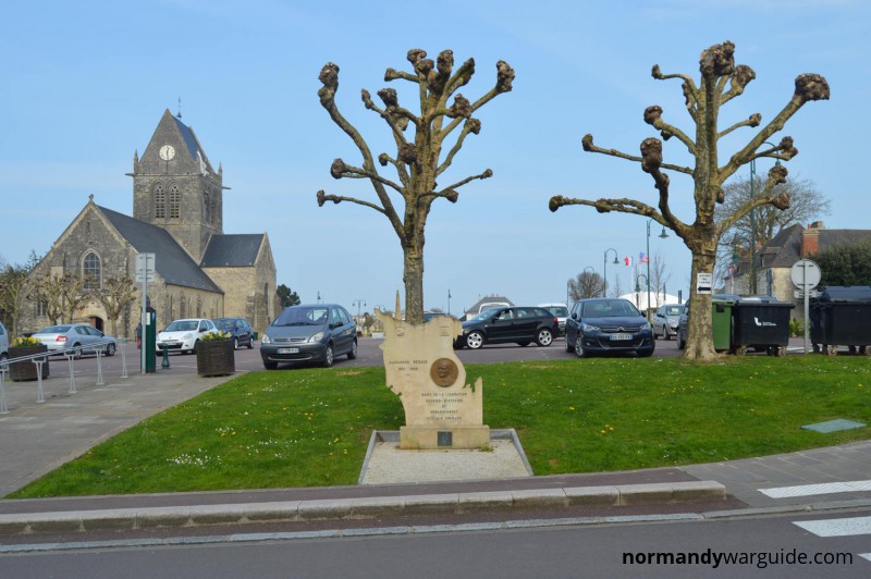 Major Alexandre Renaud Memorial Sainte-Mere-Eglise » Normandy War Guide