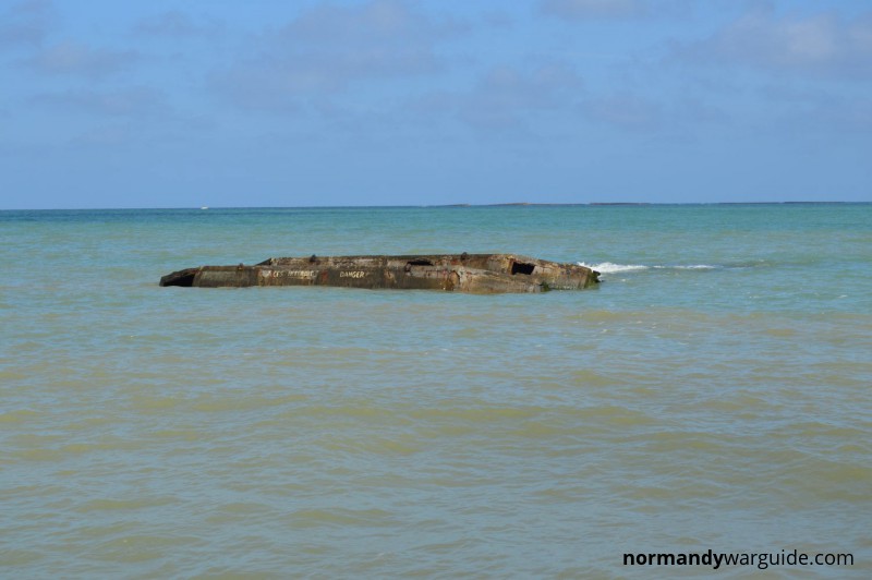 Mulberry B harbour "Port Winston" at Arromanches | Normandy War Guide