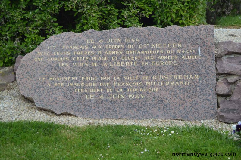 Sword beach memorial » Normandy War Guide