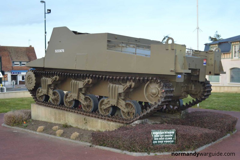 Ver-sur-Mer Sexton Tank and Porpoise Ammunition Carrier » Normandy War ...